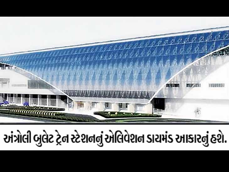 Antroli station to be ready by 2024 | નિર્માણ કાર્ય: ડેરી મિલ્ક આકાર ...