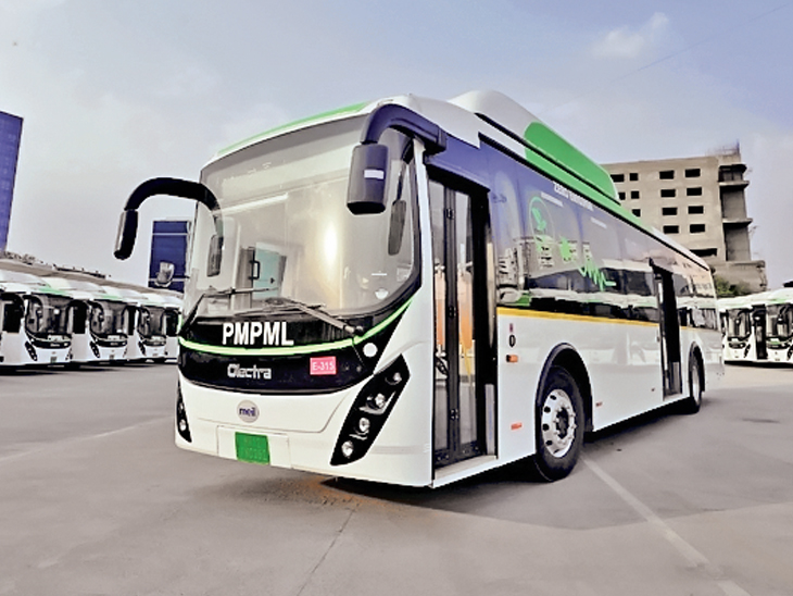 150 new electric buses in Pune Transport Corporation | ભાસ્કર વિશેષ ...
