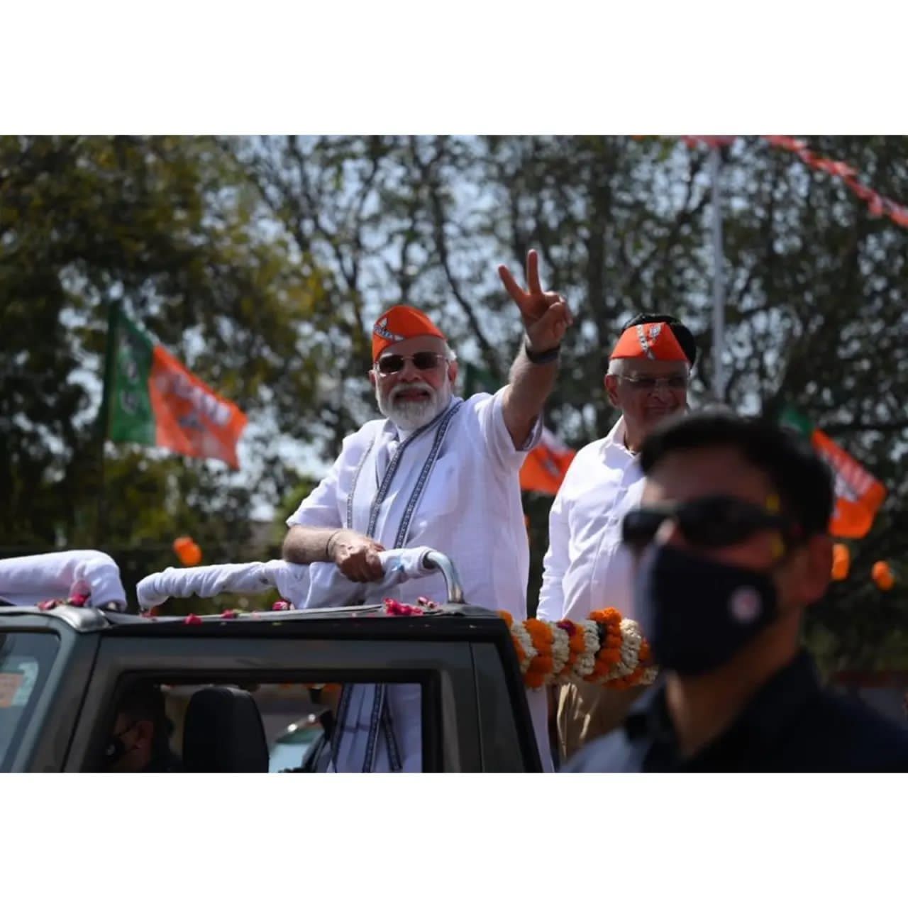 The story behind the Bhagava Cap of Bjp