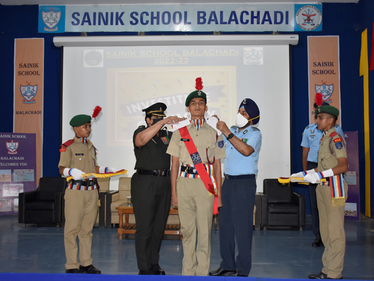 The inauguration ceremony was held at Sainik School Balachadi in ...