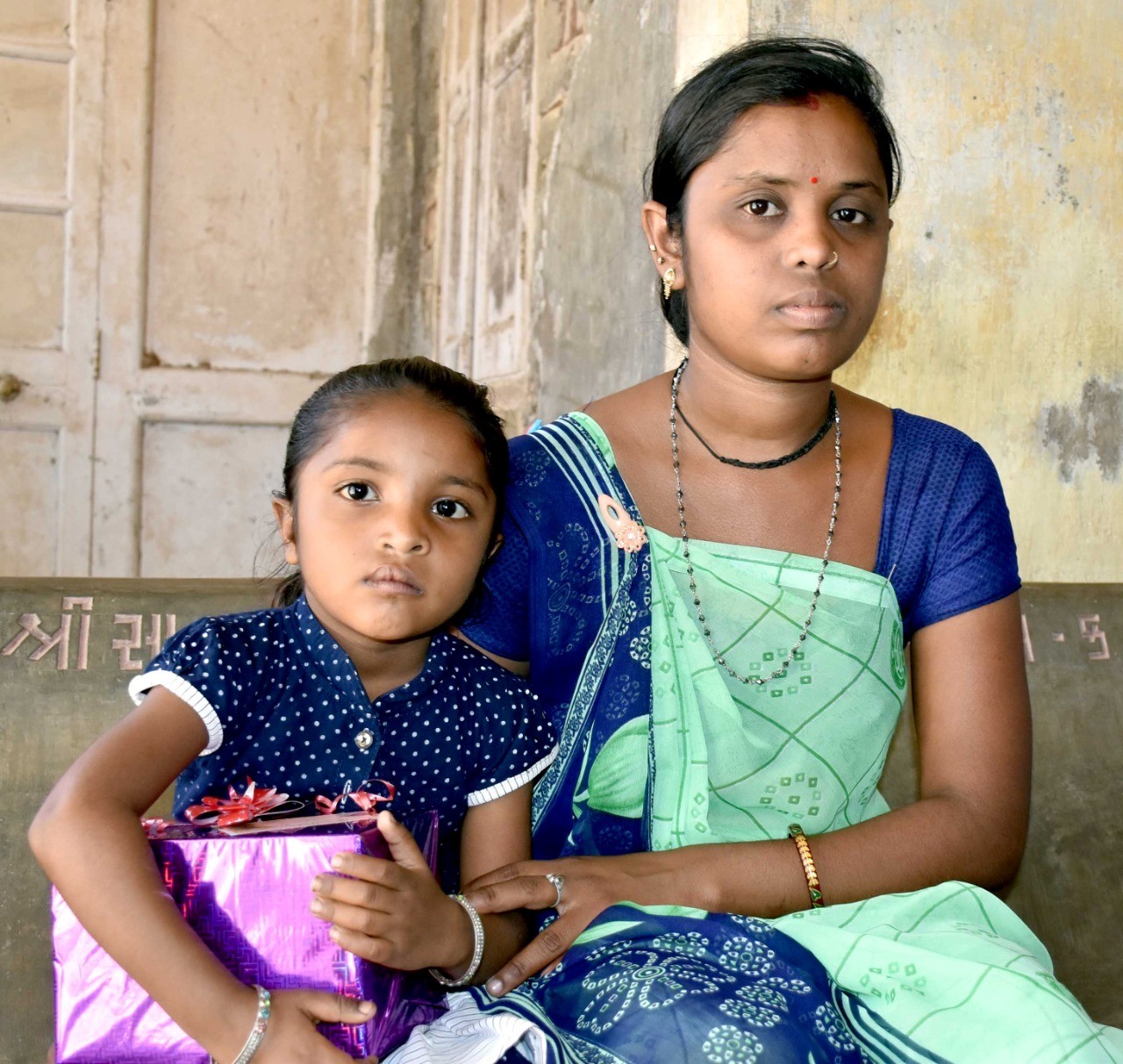 A girl from Kosor village in Sojitra had a hole in her lips and palate ...