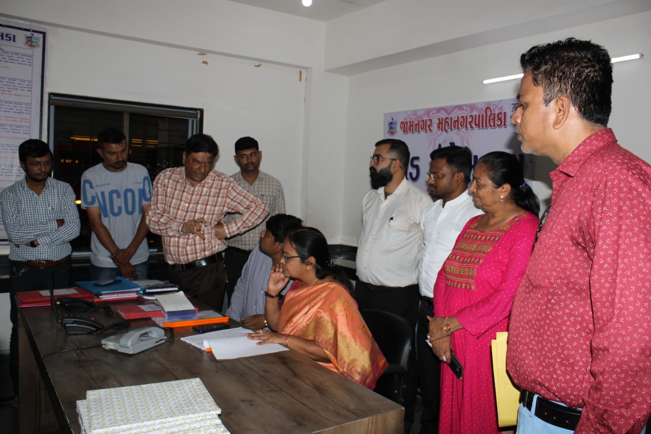 The flood control room at Jamnagar Fire Terminal Station will be ...