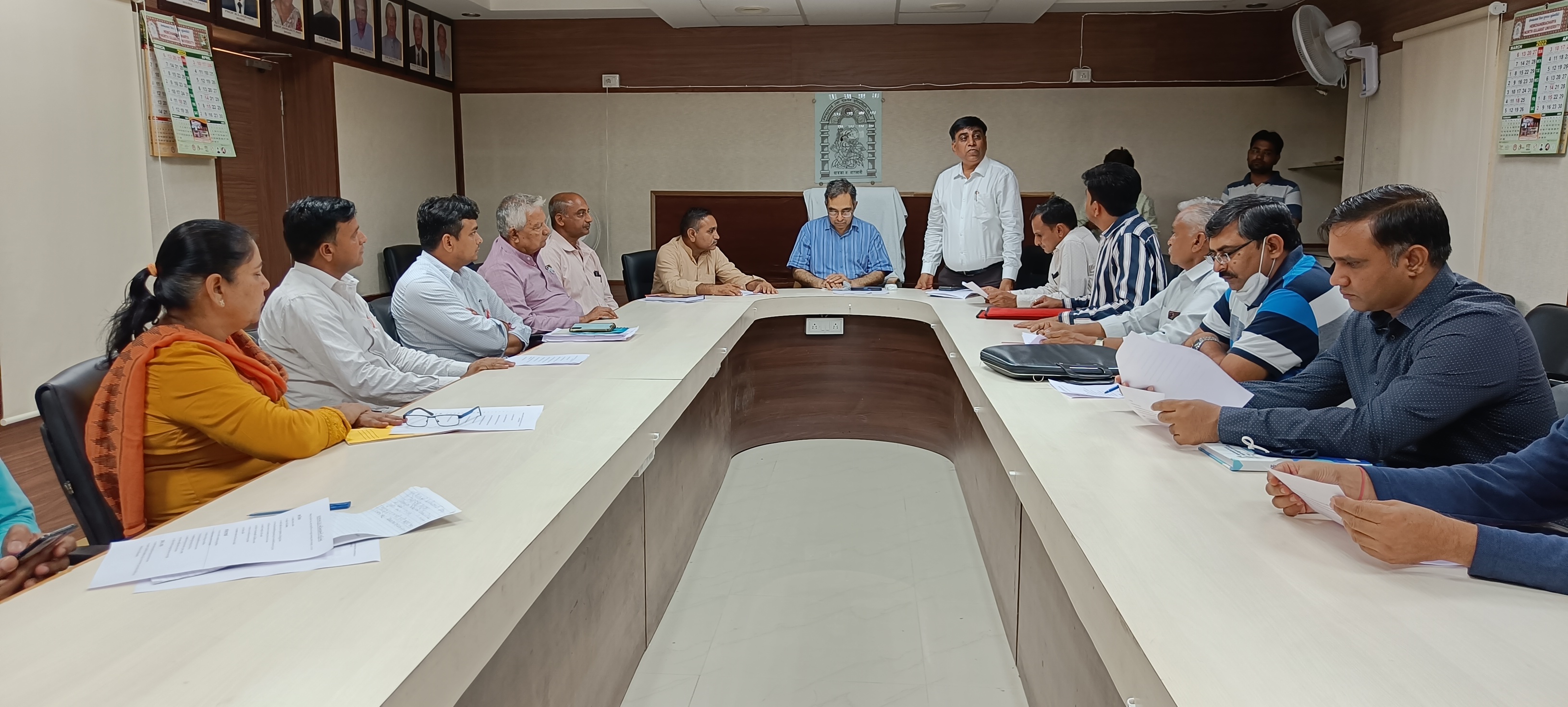 MoU between Hemchandracharya University, Sadbhavna Trust and Atri ...