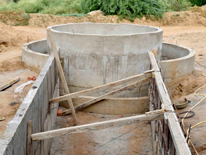 Constructed water storage structure at a cost of Rs. 7.50 lakhs to ...