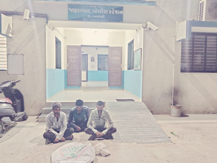 Three ISMOs caught stealing copper cable in Bhakodar | ભાકોદરમાં કોપર ...