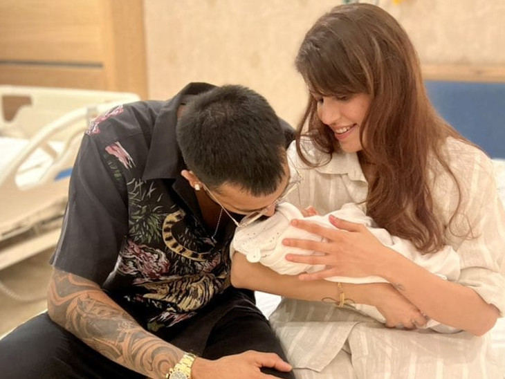 Pankhudi Sharma gave birth to a son, Krunal shared the picture and ...