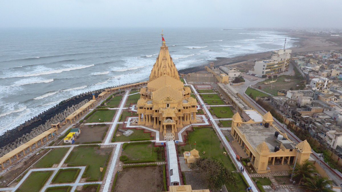 Somnath temple was built by Chandra of gold, Ravana of silver and ...