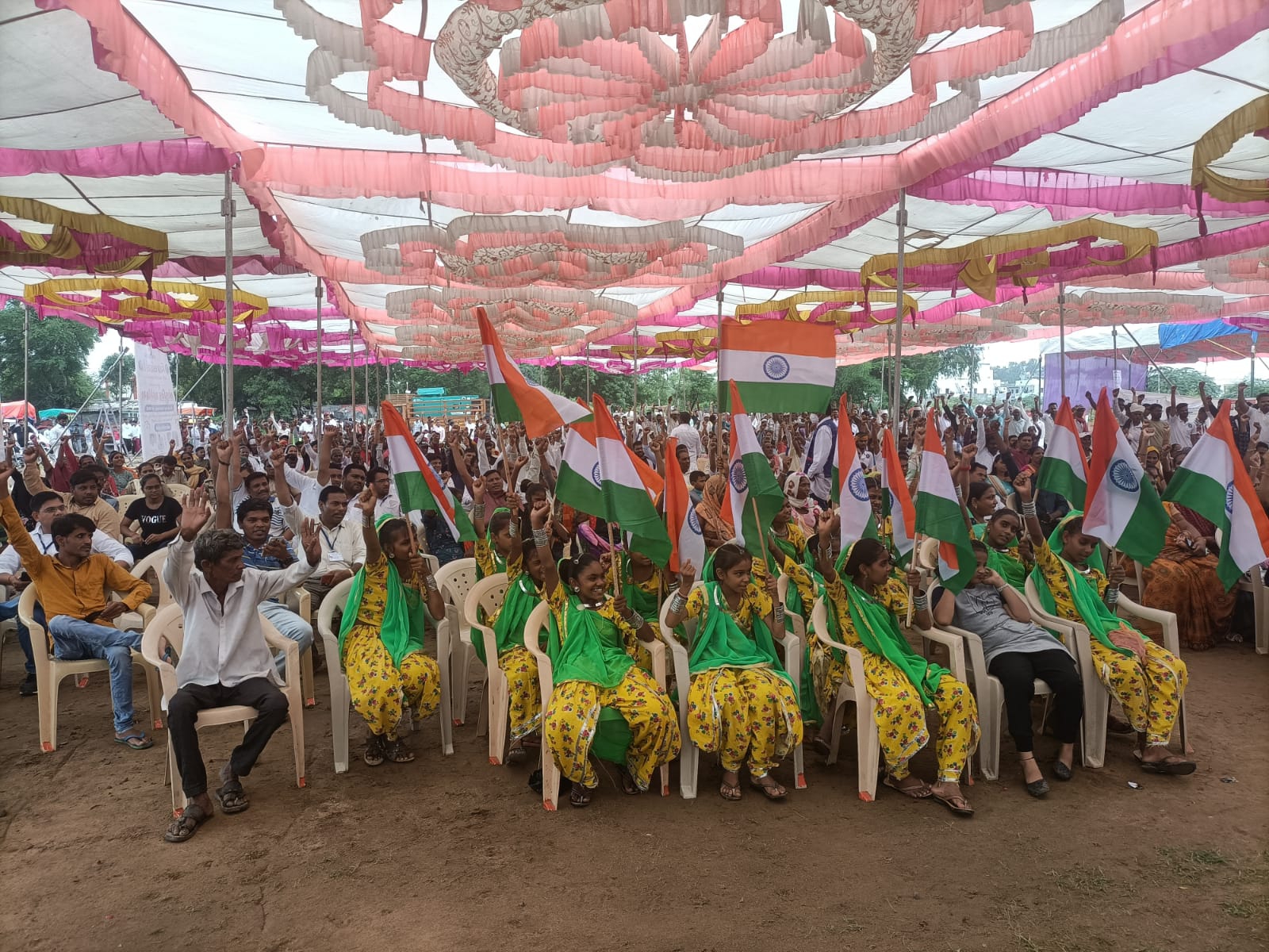World Adivasi Day Celebrations in Godhra, Drums Beat Rally to Timli ...
