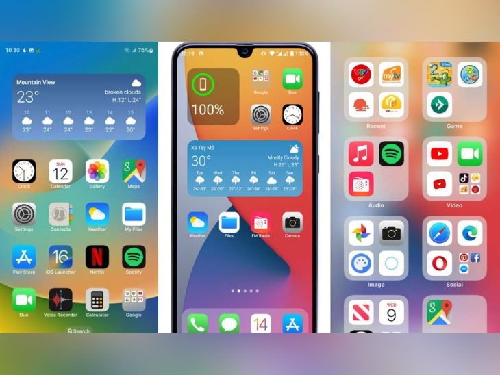 Apple users are waiting and Android users are using iOS-16 interface ...