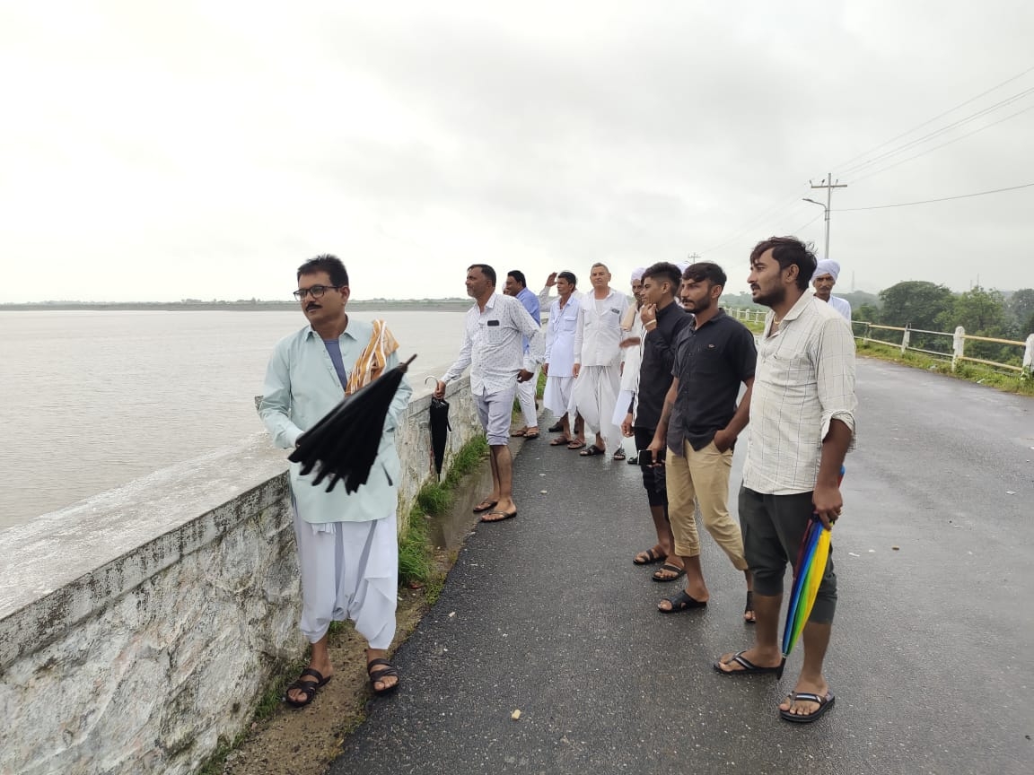 The level of Dantiwada Dam, considered as the lifeline of Banaskantha ...