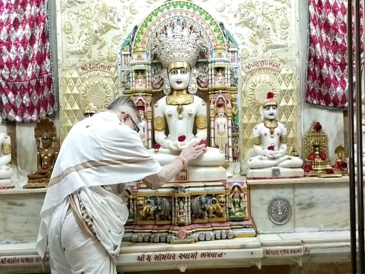 Jain Samaj celebrated Mahavir Janam Jayanti today with grandeur at ...