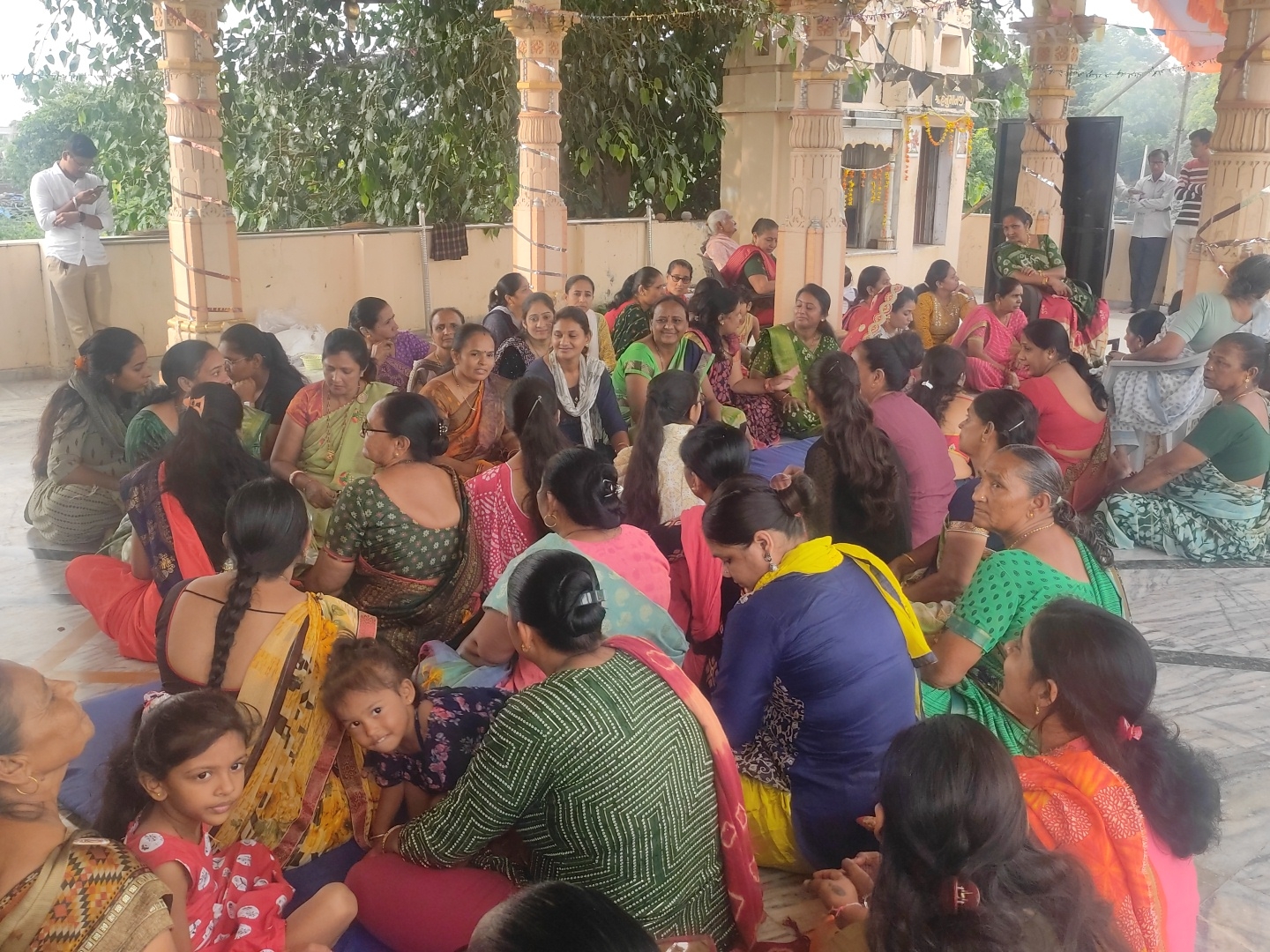 In the Shirdinagar society of Visnagar, in the month of Shravan, a ...