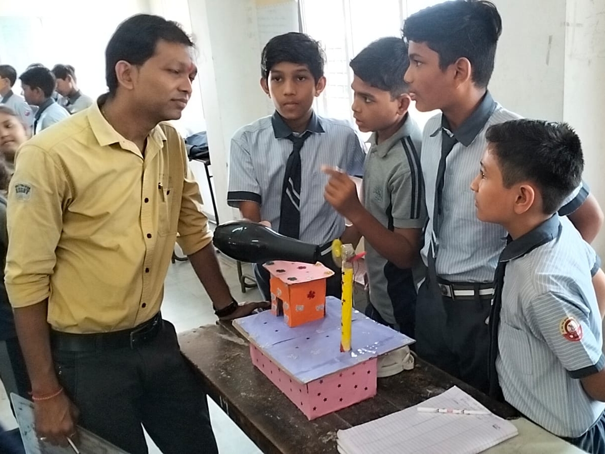 48 works were presented by students of primary section at VM Shah High ...