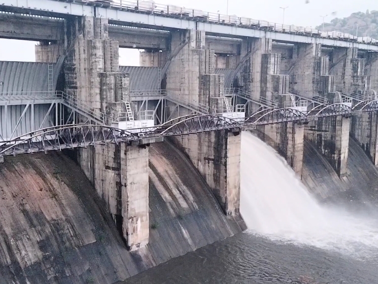 After Dantiwada in Banaskantha, water was released from Mukteshwar Dam ...