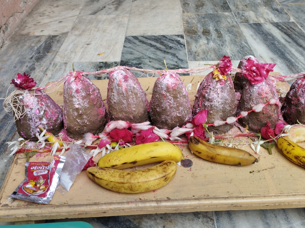 In Patan, women made replicas of sages out of clay and worshiped them ...