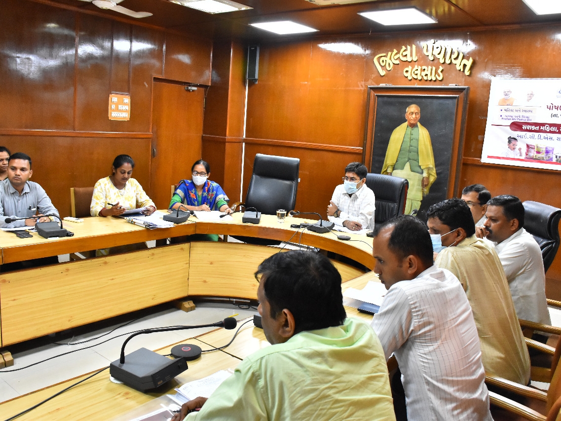 A meeting was held under the chairmanship of District Development ...