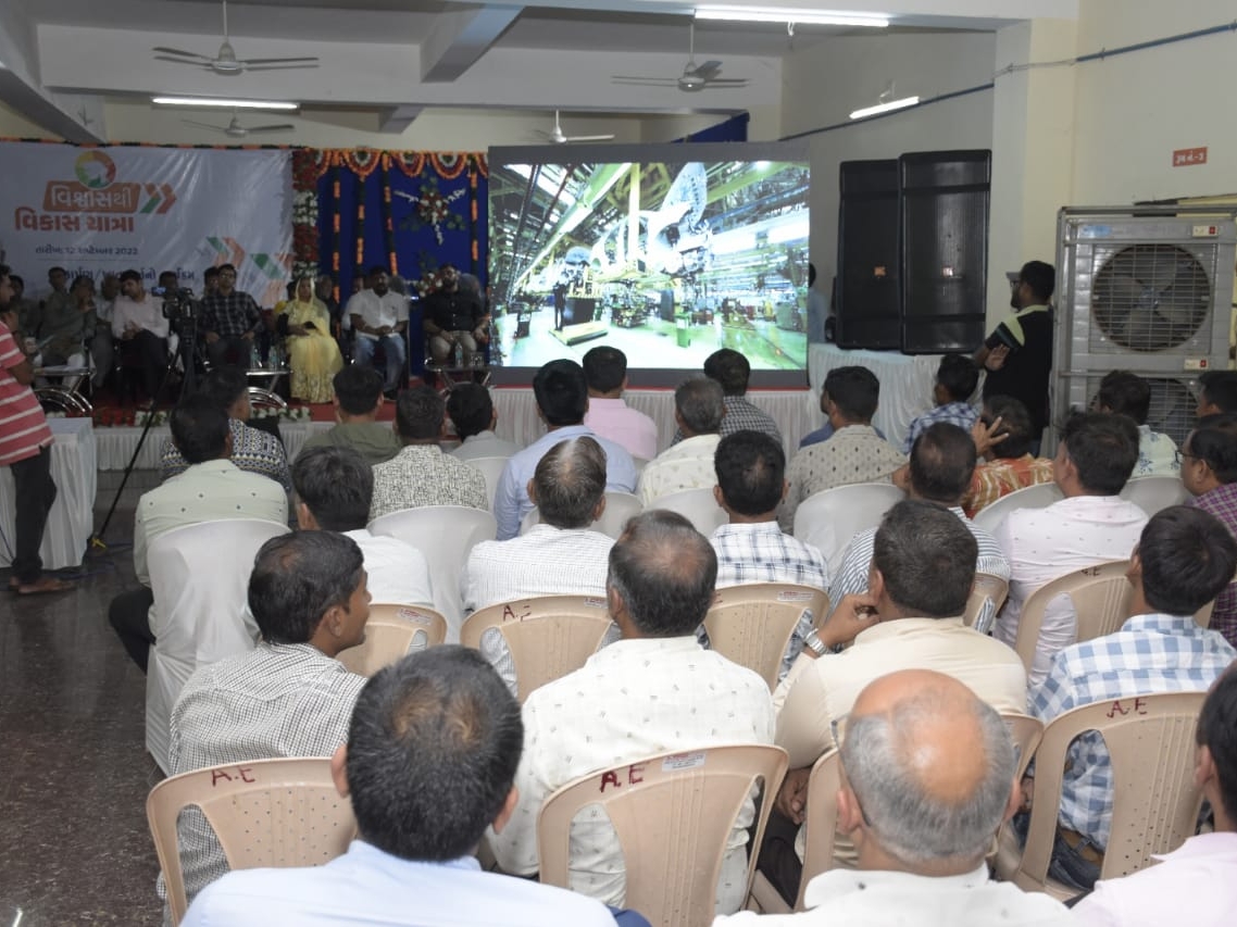 In Jamnagar and Kalavad talukas, works worth 8 crores were e-launched ...