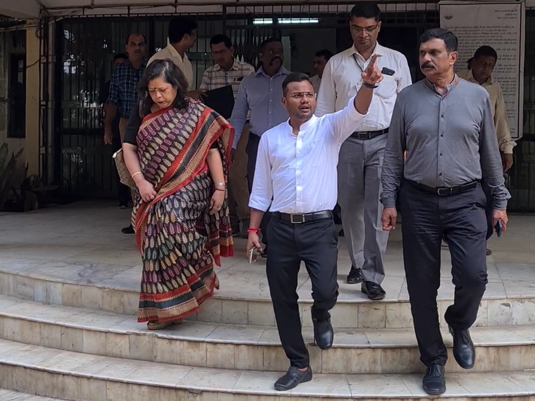 Environment and Climate Department Secretary Leena Nandan inspected the ...