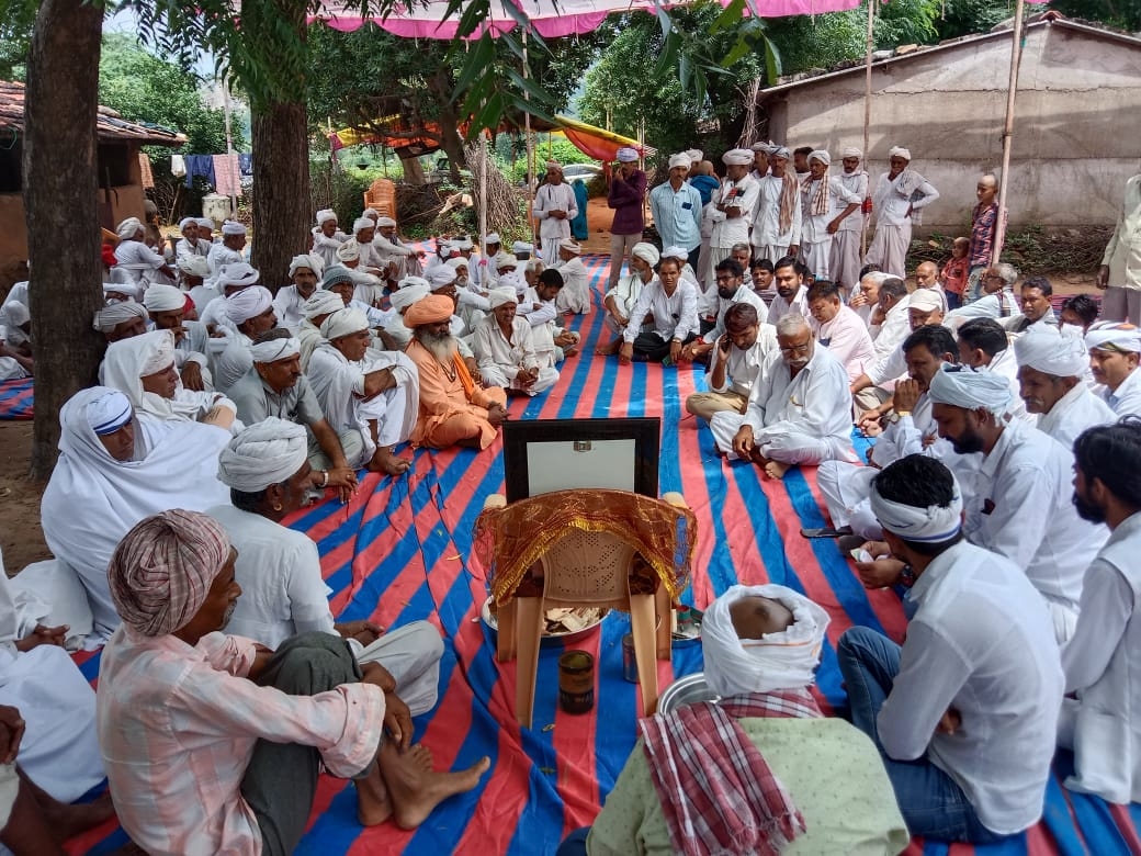 50 goats including a youth died in Aderan village of Danta taluka due ...