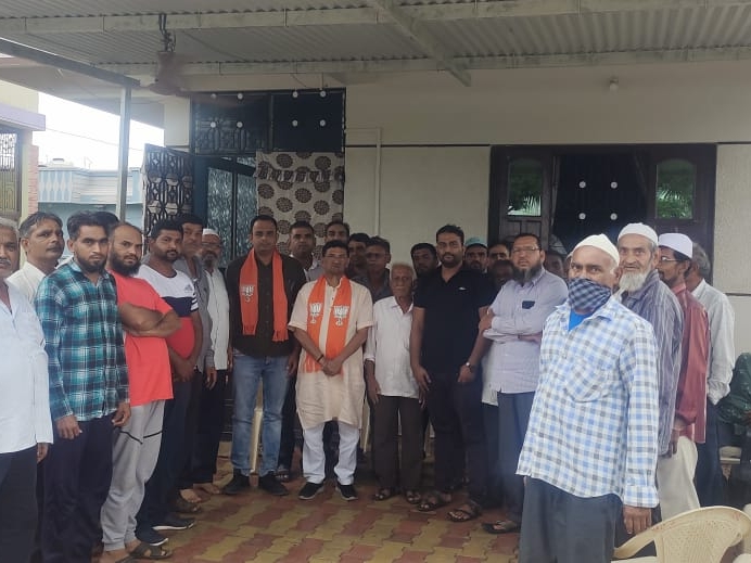 The in-charge of Wagra assembly seat visited the office bearers of ...