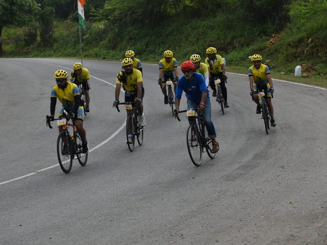 On the occasion of the Prime Minister's birthday, a 82 km cycle ...