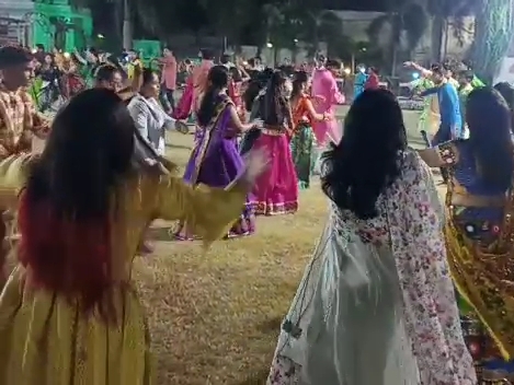 In Godhra, before Navratri, the Brahmo Samaj called the Garban players ...