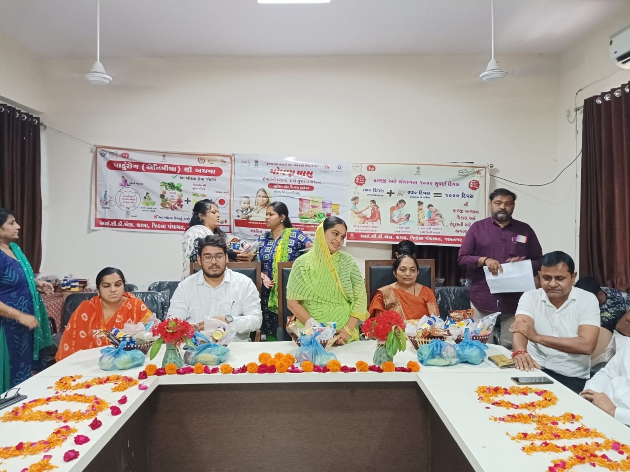 Dhrol ICDS presents nutrition and hygiene kits to 51 severely ...