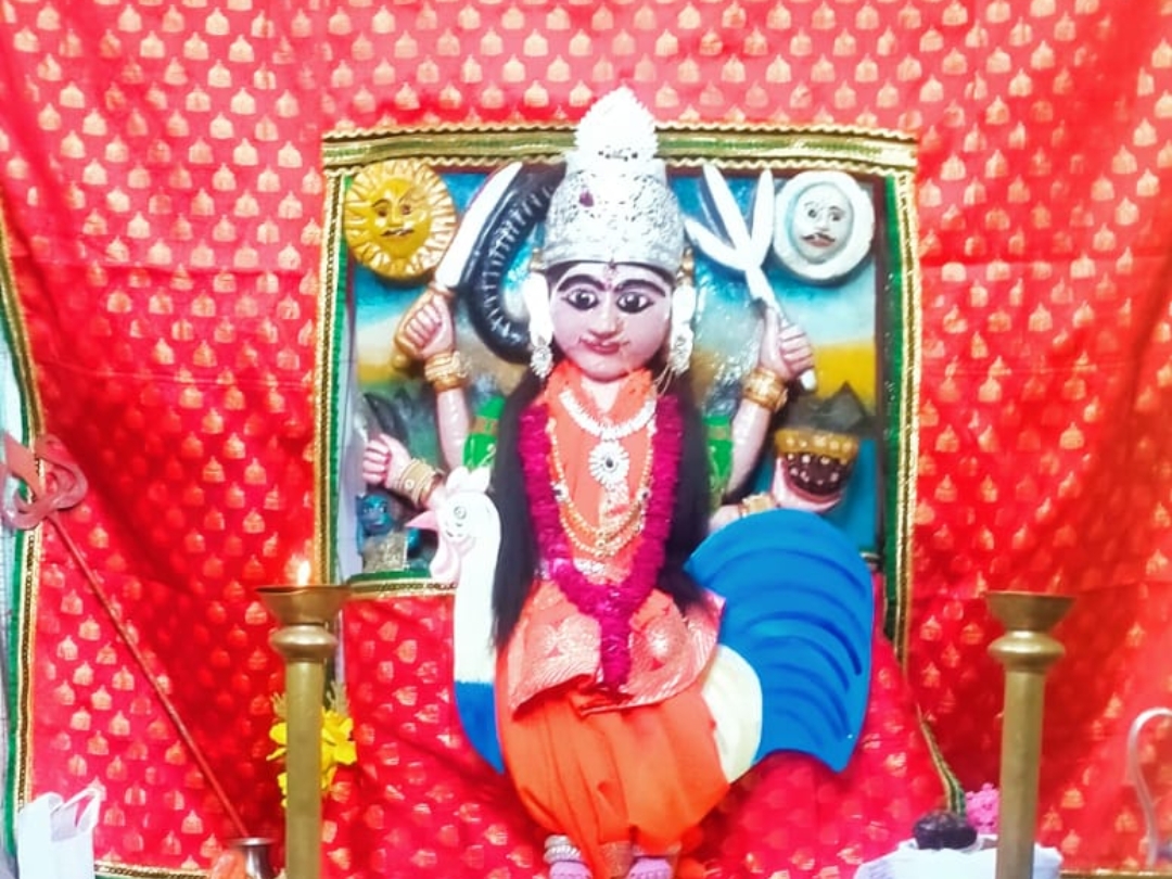 Navratri was celebrated at Samudri Mata temple by Kandoliya Brahmin ...