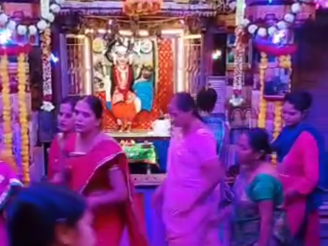 Navratri was celebrated at Samudri Mata temple by Kandoliya Brahmin ...