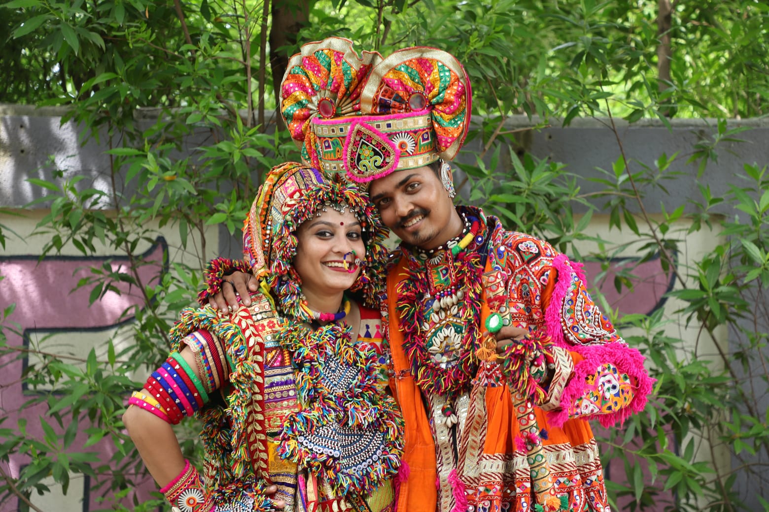 Life partner who became Garba Group in Ahmedabad today became Garba ...