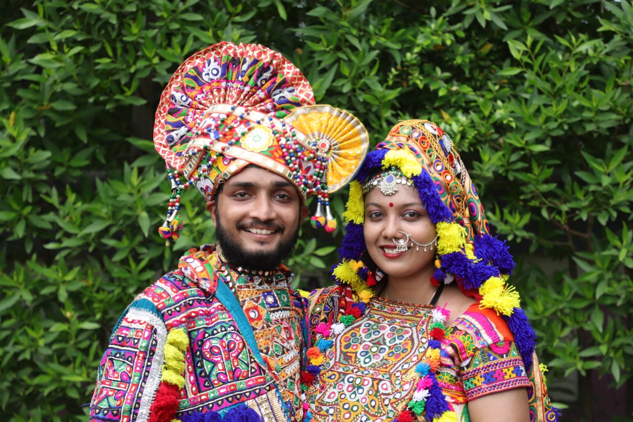 Life partner who became Garba Group in Ahmedabad today became Garba ...