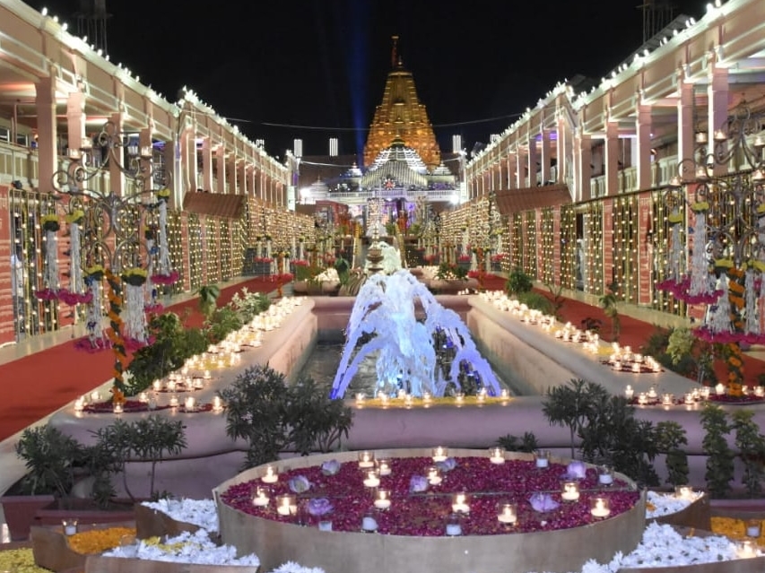 A Mahaarti will be held as part of Sharadotsav celebration at Yatradham ...