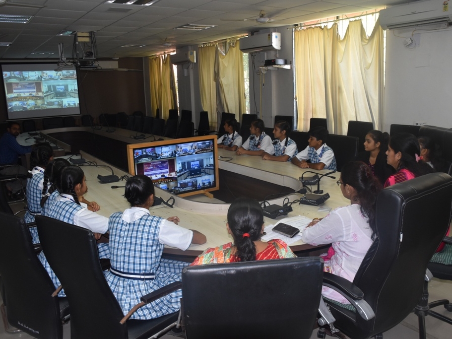 Minister for Women and Child Development Manisha Vakil held an online ...