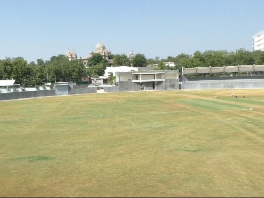 Construction of Sardar Patel Stadium with a capacity of 5000 spectators ...