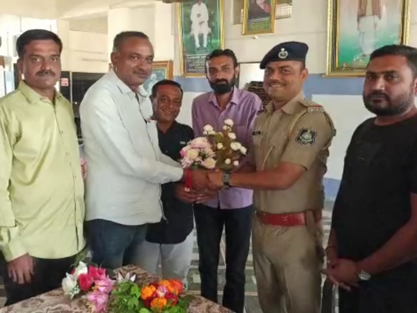 Peace committee meeting held on the occasion of Diwali at Patel Samaj ...