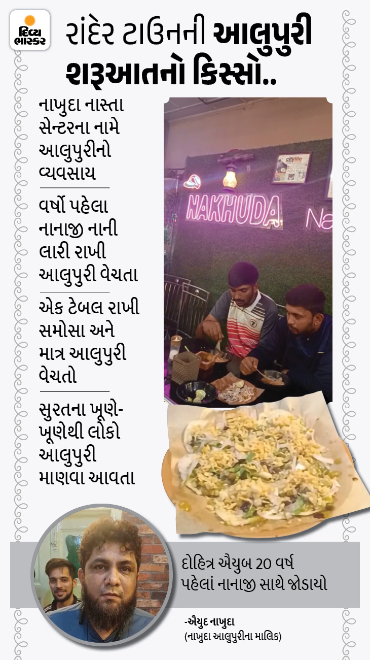 The kokum-green chutney makes Nakhuda's Alupuri famous in Surat, a ...