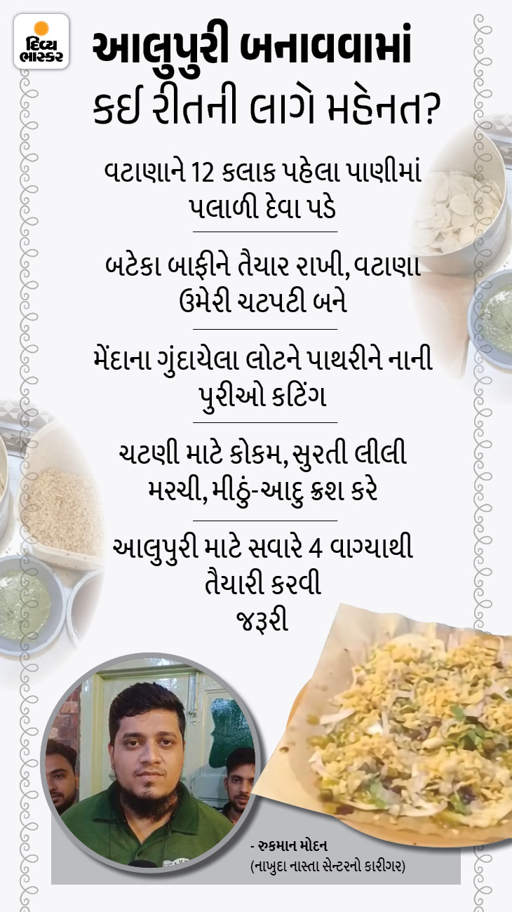 The kokum-green chutney makes Nakhuda's Alupuri famous in Surat, a ...