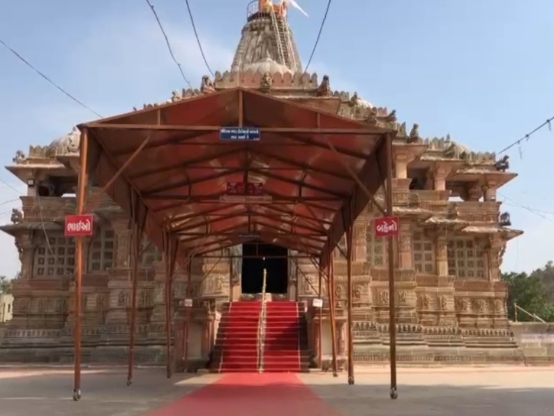 The only Shamlaji Vishnu temple will be open during the eclipse; 100 ...
