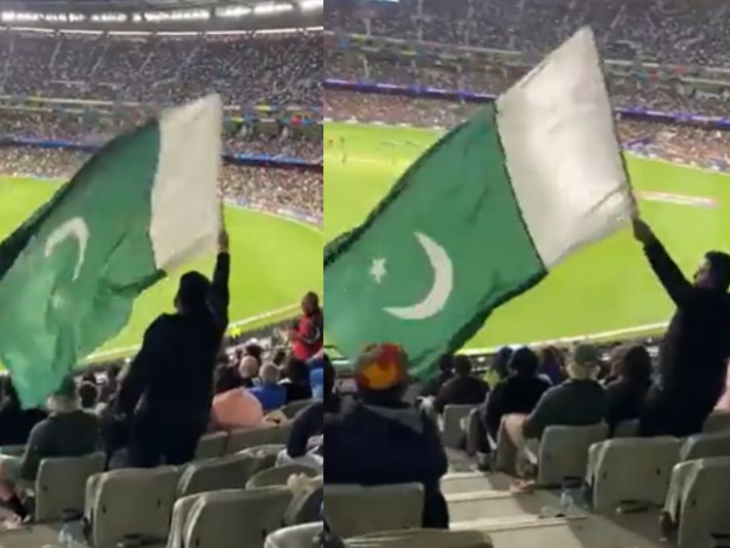 The Indian fan straightened him up, then said - 'Or inko Kashmir chahi ...