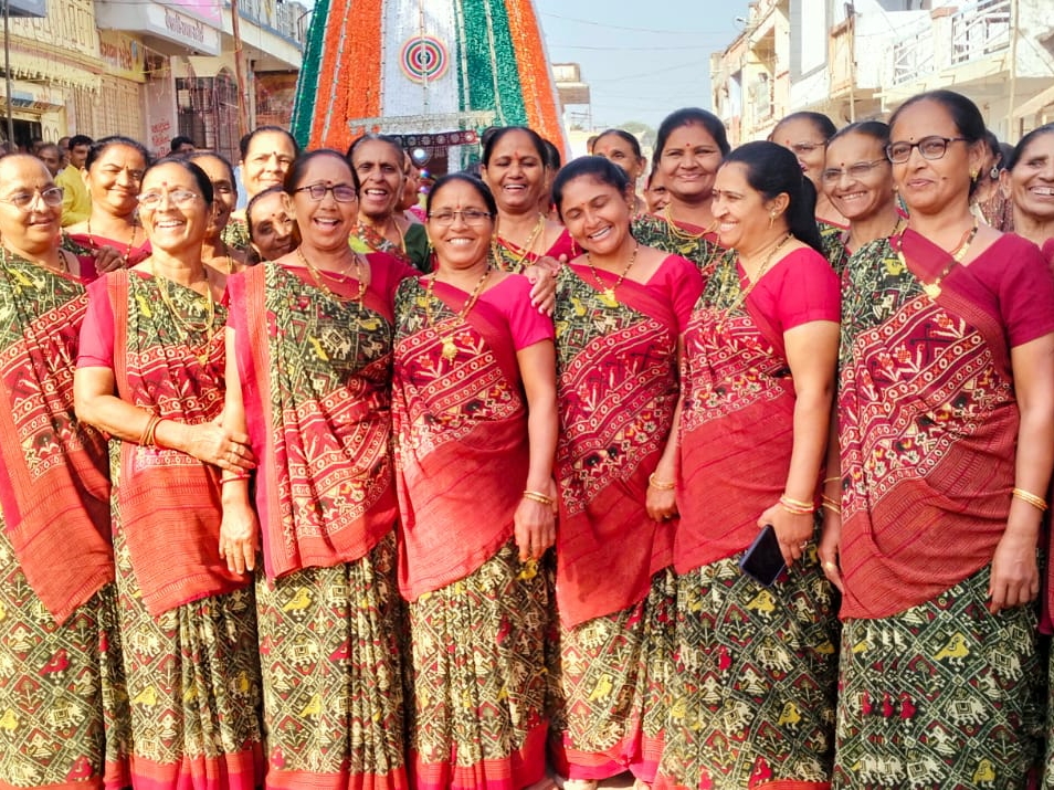 Vadu village held a four-day garba festival of Verai Mata; The entire ...