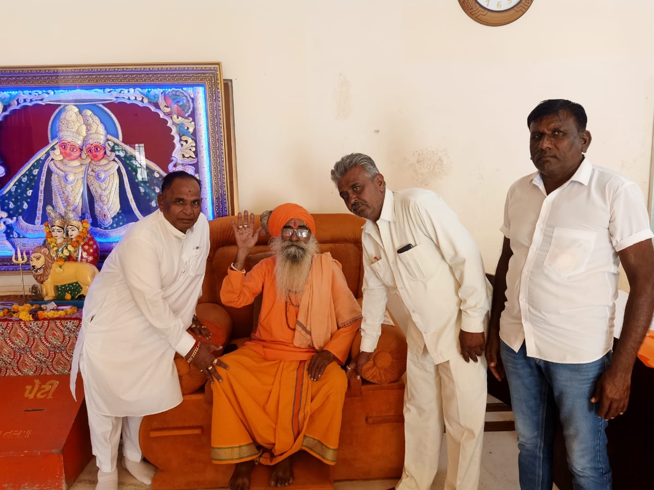 At the time of election in Chotila, leaders paid homage to Chamunda ...