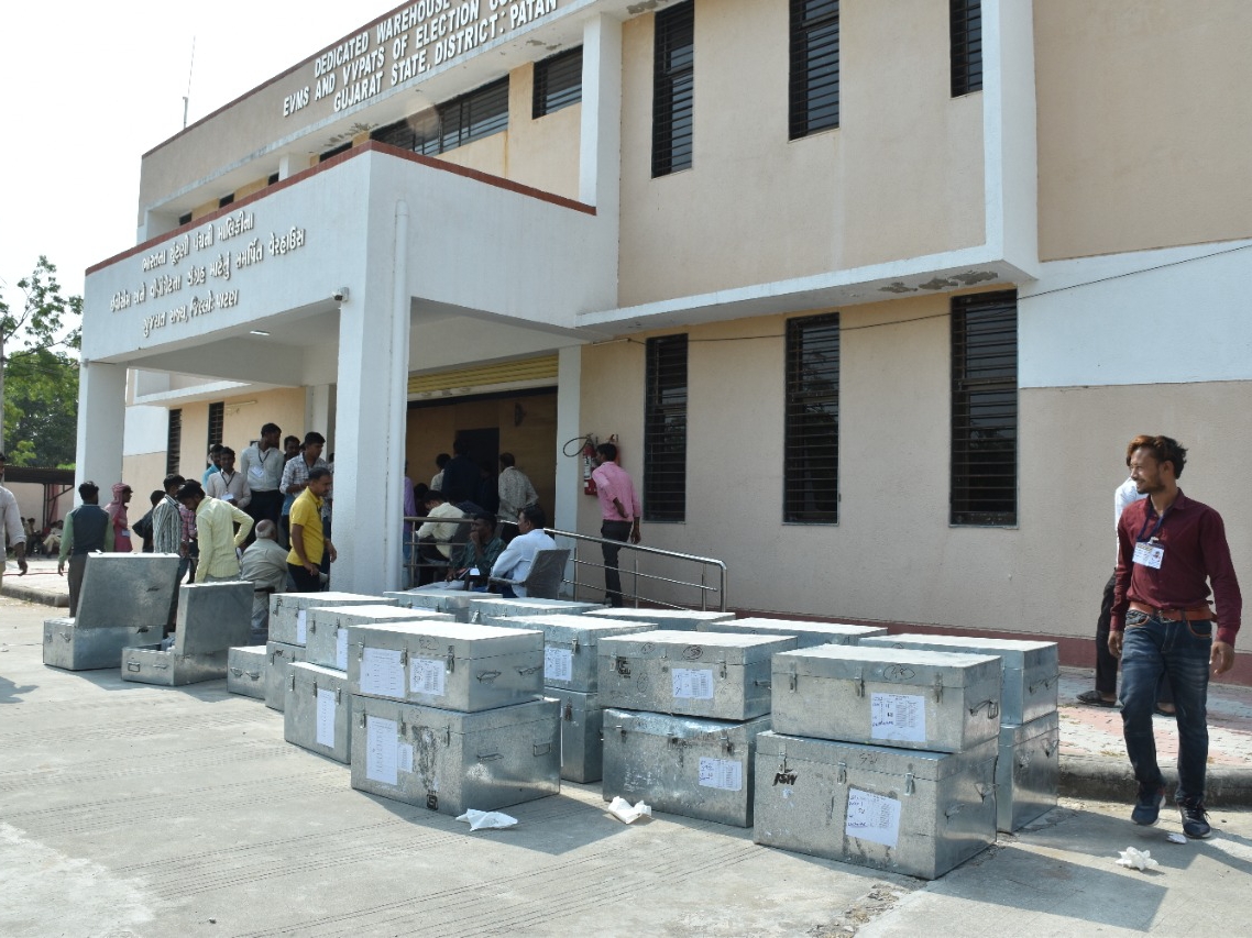 EVMs and VVPAT machines have been allocated at warehouses to boost ...