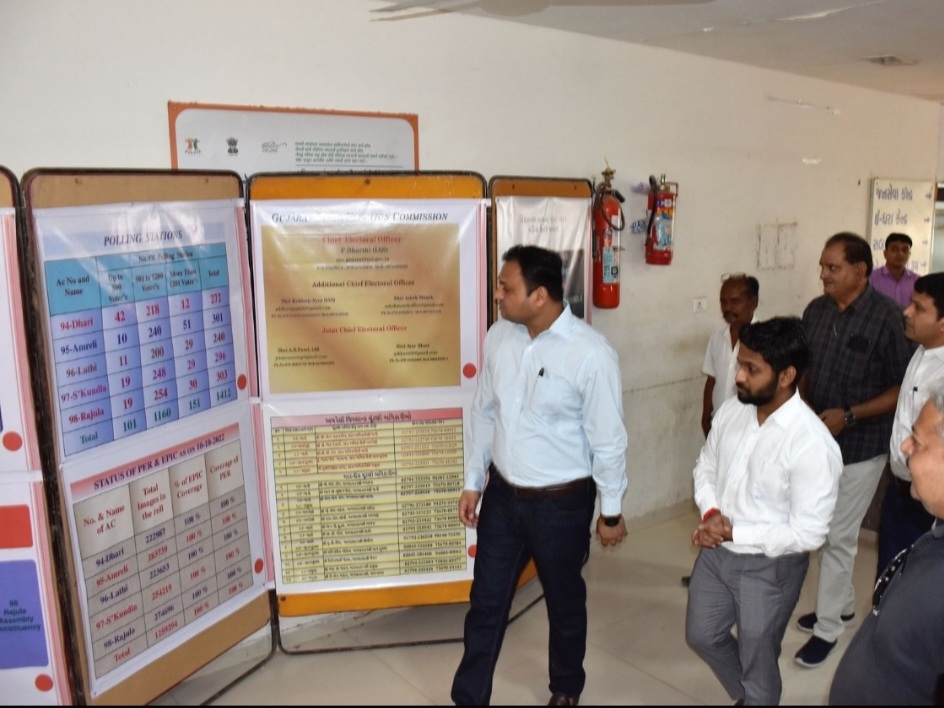 A media center was opened for the citizens and media workers of Amreli ...