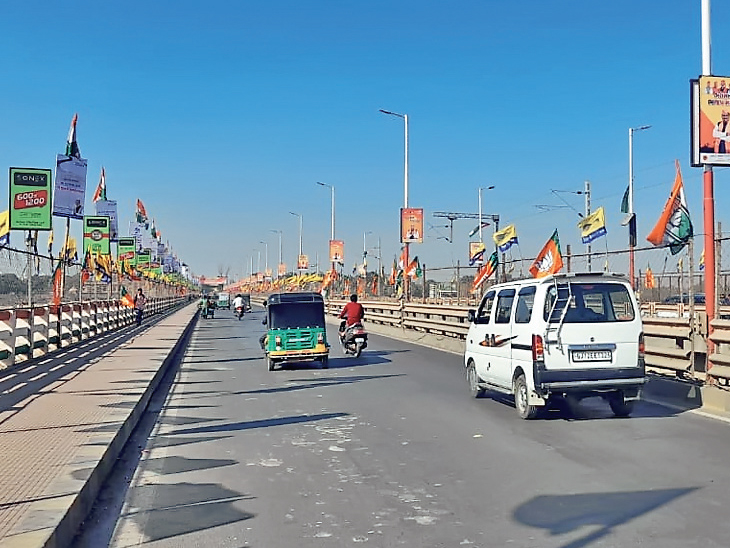 The main roads of Morbi, Mayur Bridge and Chowk became the medium of ...