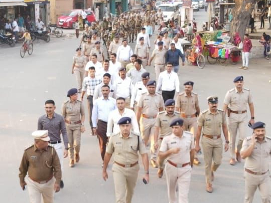 More than 5,000 police personnel will be deployed on the day of polling ...