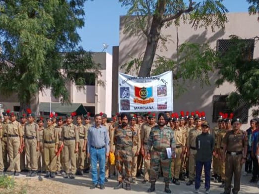 Patan B.D. Triveni program of NCC Cadre Camp, NCC Band Competition and ...
