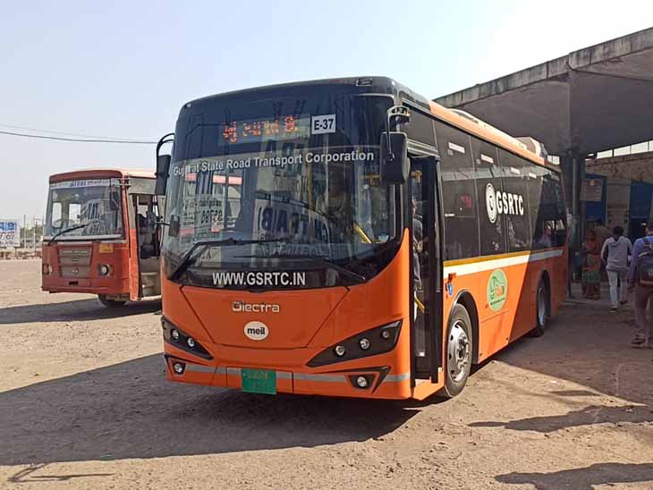 10 AC Volvo Electric ST buses launched between Jamnagar-Rajkot, fare Rs ...