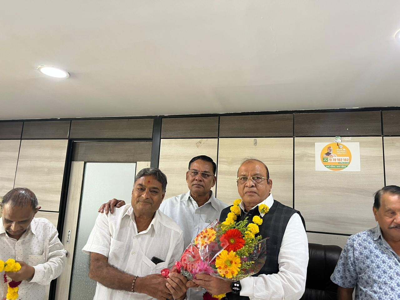 Various cooperative organizations honored Arun Singh Rana, who won the ...