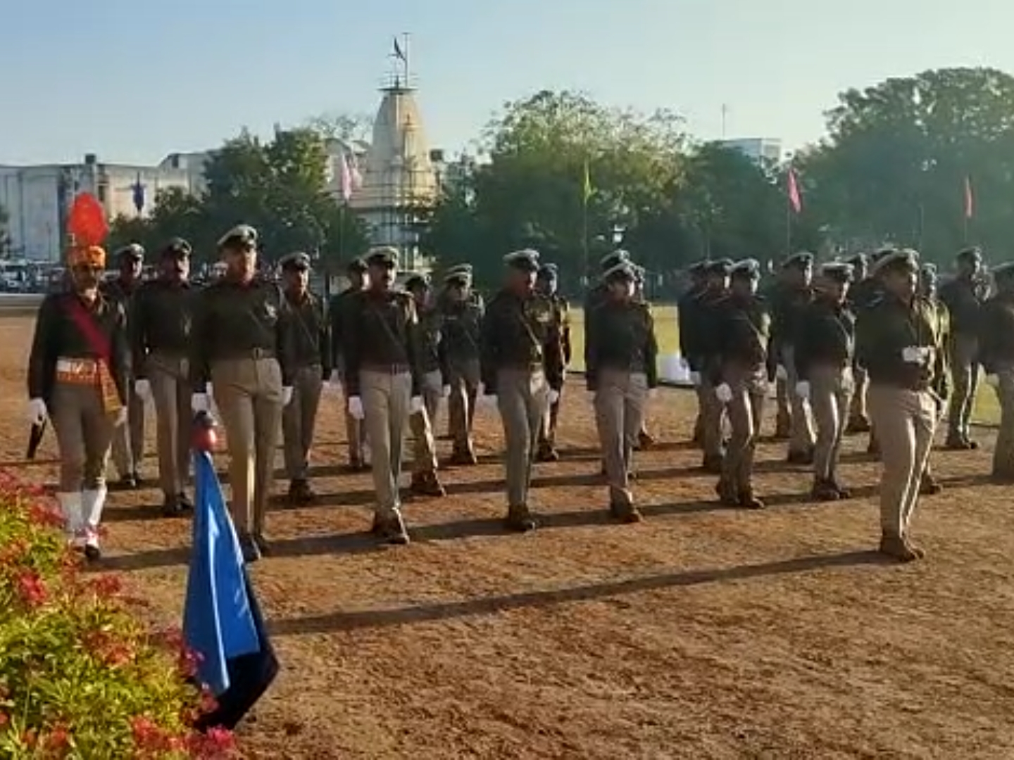 A ceremonial parade was held on the occasion of annual inspection at ...