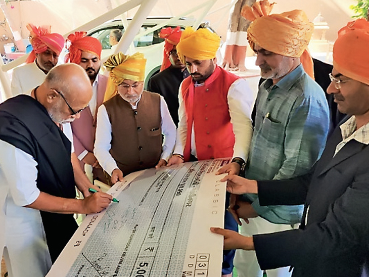 The Khuman family of Savarkundla donated 5 lakhs in marriage chandla ...